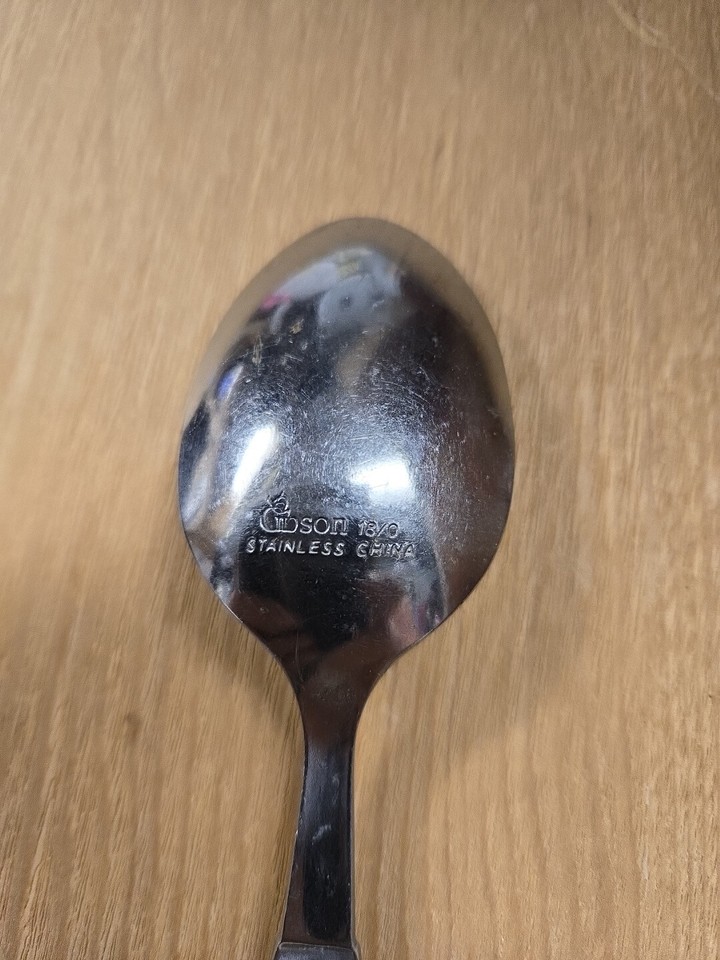 Gibson Coca-Cola Stainless Coke Bottle Handle Flatware SPOON Silverware ...