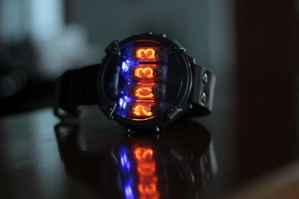 Nixie watch, Metro watch titanium, Handmade, Full functions | eBay