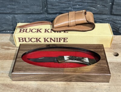 BUCK 110 Custom Design Michael Prater Painted Pony Folding Knife W ...