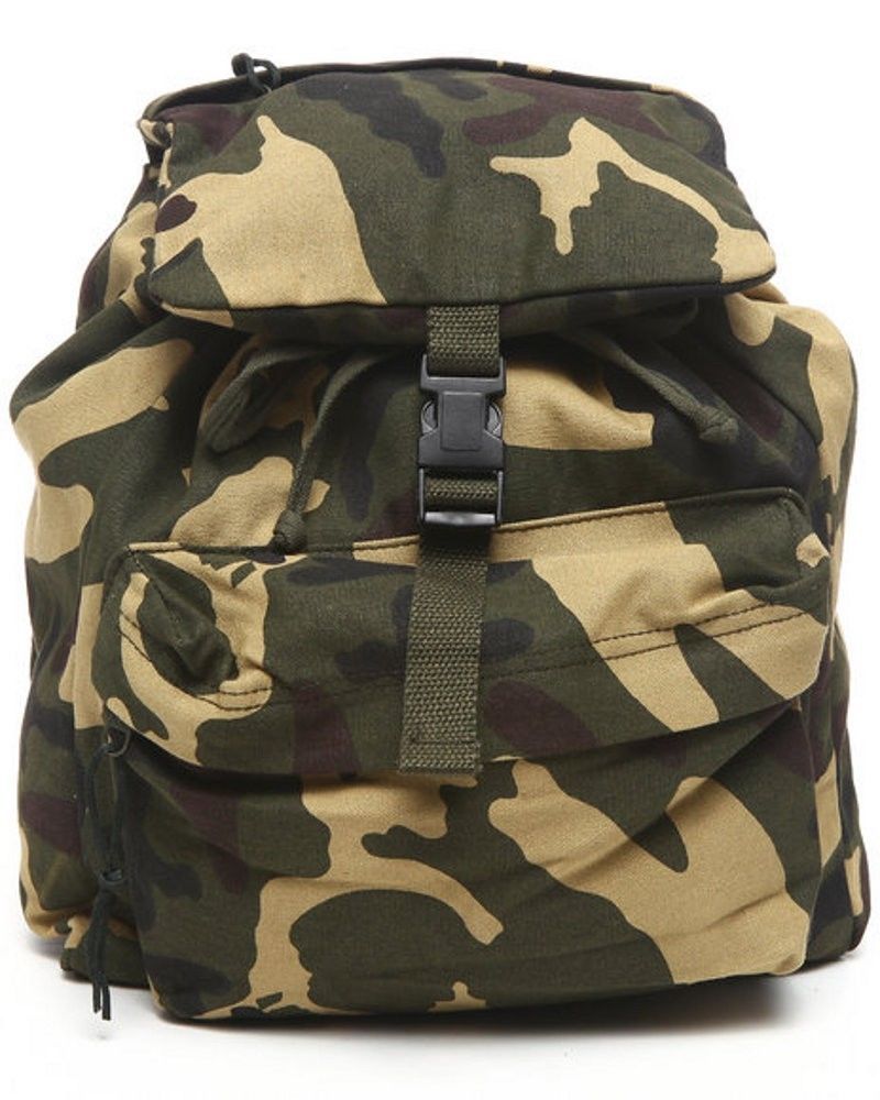 Rothco Heavyweight Cotton Canvas Day Pack Water Resistant Backpack | eBay
