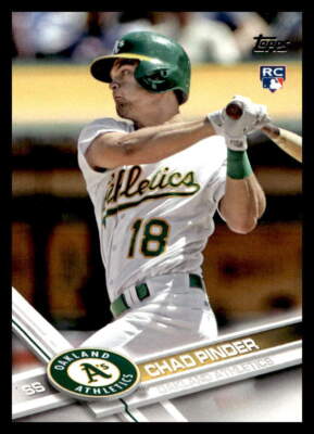 2017 Topps #146 Chad Pinder Rookie Oakland Athletics | eBay