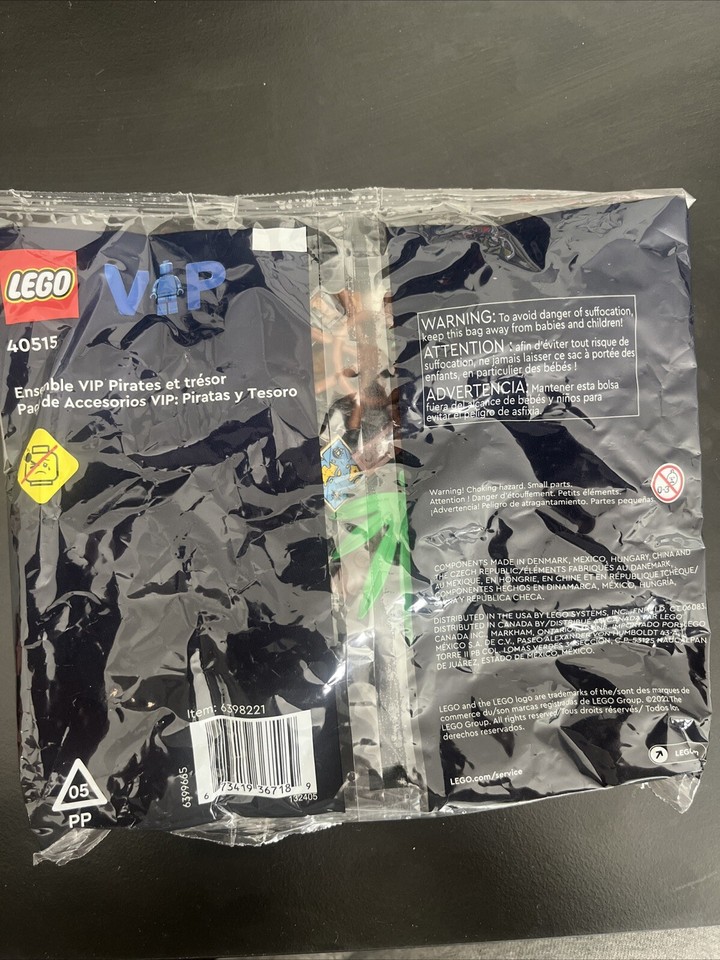 LEGO 40515 Pirates and Treasure VIP Add On Pack New & Sealed ...