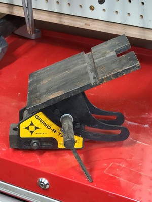 Glendo Accu-Finish Grind-R-Table Machinist Tool Bit Grinder Sharpener ...