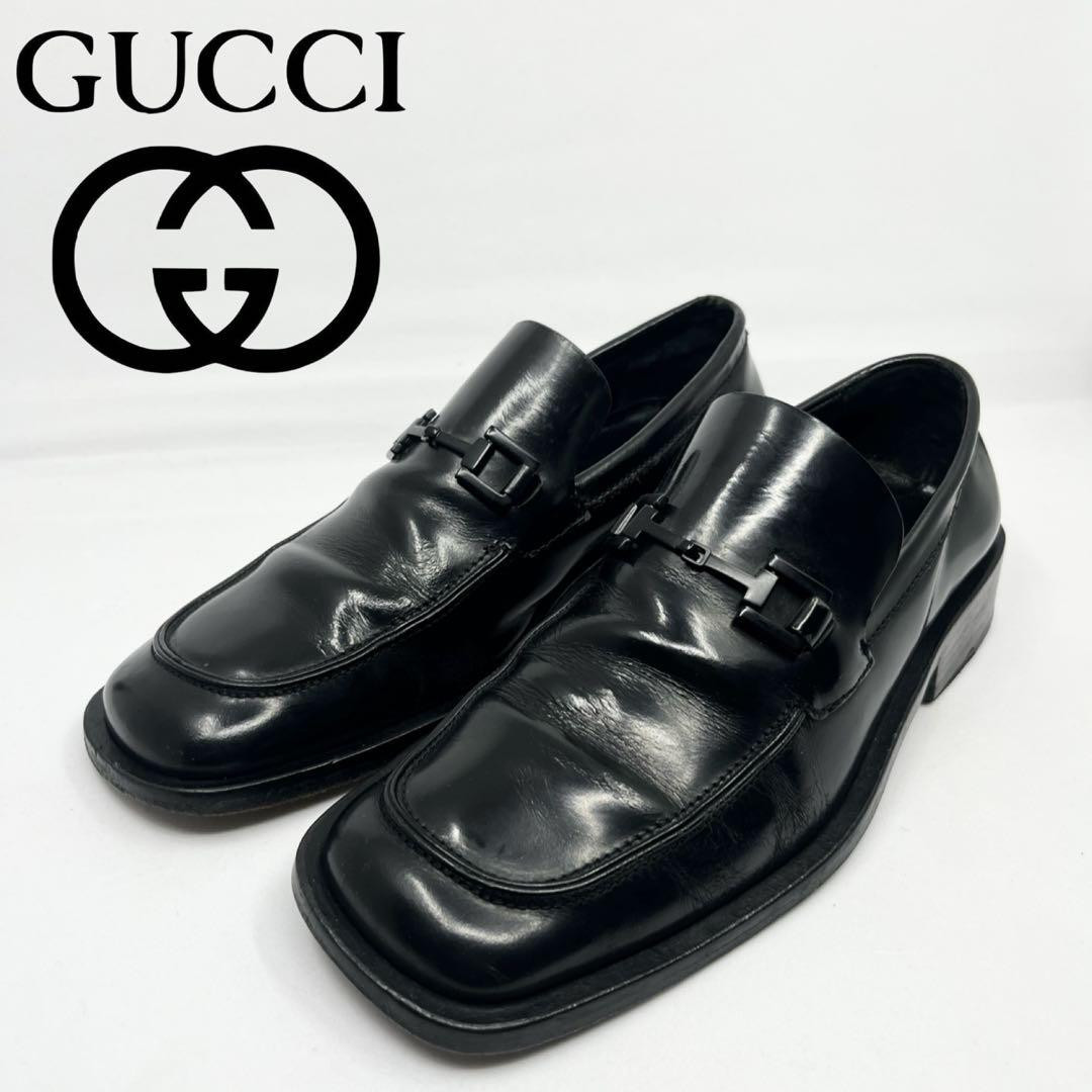GUCCI Leather Black Horsebit Loafers Size 40 E for Men | eBay GUCCI Leather Black Horsebit Loafers Size 40 E for Men | eBay