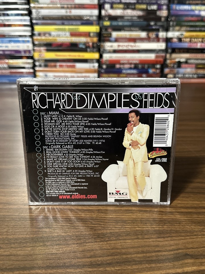 Richard Dimples Fields Mmm Dark Gable Fields CD NEW 90431286029| eBay