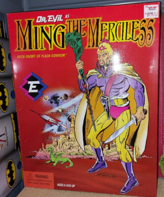 Playing Mantis 12 inch Dr. Evil as Ming Merciless - Flash Gordon's arch ...