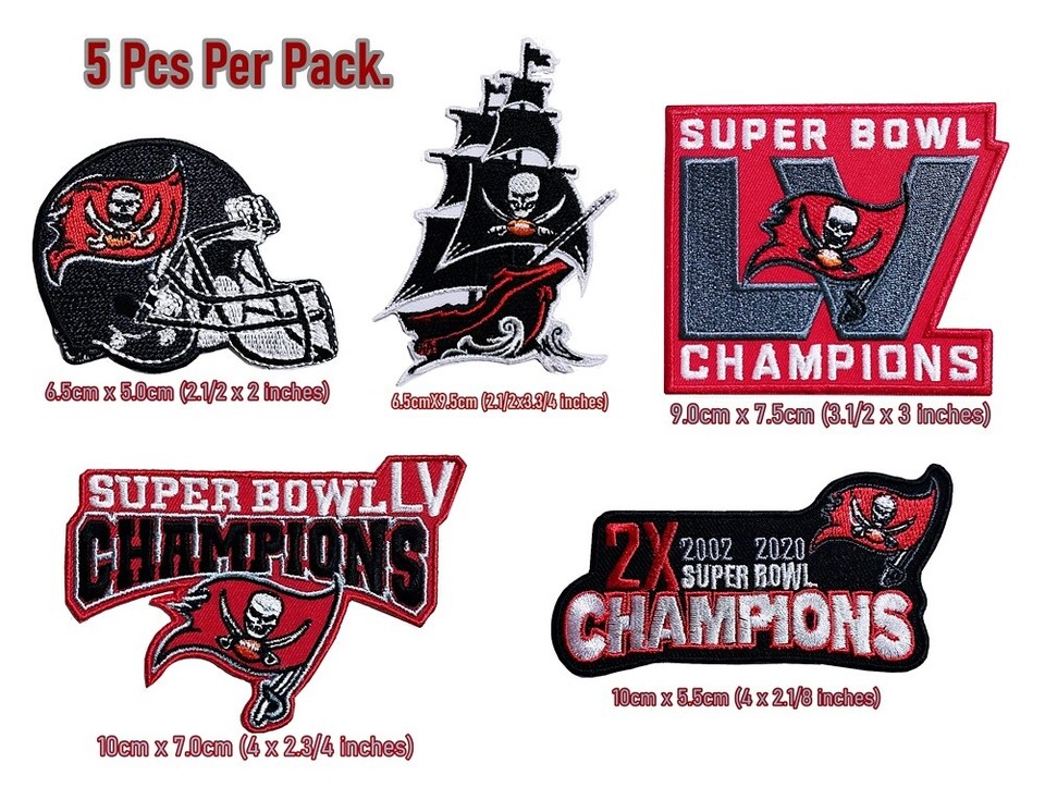Tampa Bay Buccaneers NFL Football Patches Iron,Sew(Select options) Thai ...