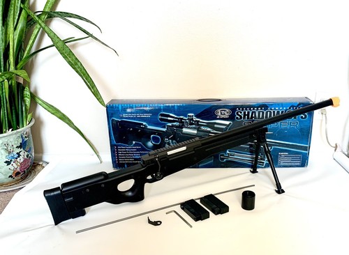 Shadow Ops Sniper UTG Sport Airsoft Spring Rif Full Metal & Polymer 6mm ...