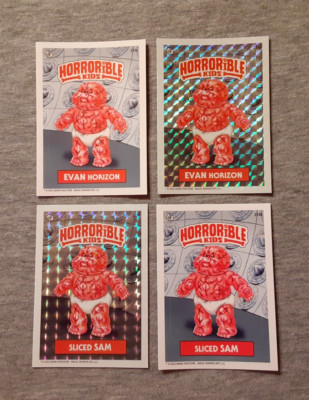 garbage pail kids refractor event horizon OH, THE HORROR-IBLE scream ...