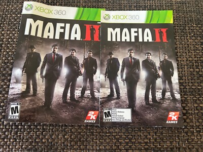 Mafia 2 - (Microsoft Xbox 360, 20011) COVER ART & MANUAL ONLY | eBay