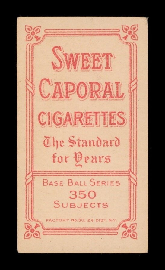 1909-11 T206 Set-Break Fred Burchell Sweet Caporal VG-VGEX *GMCARDS* | eBay