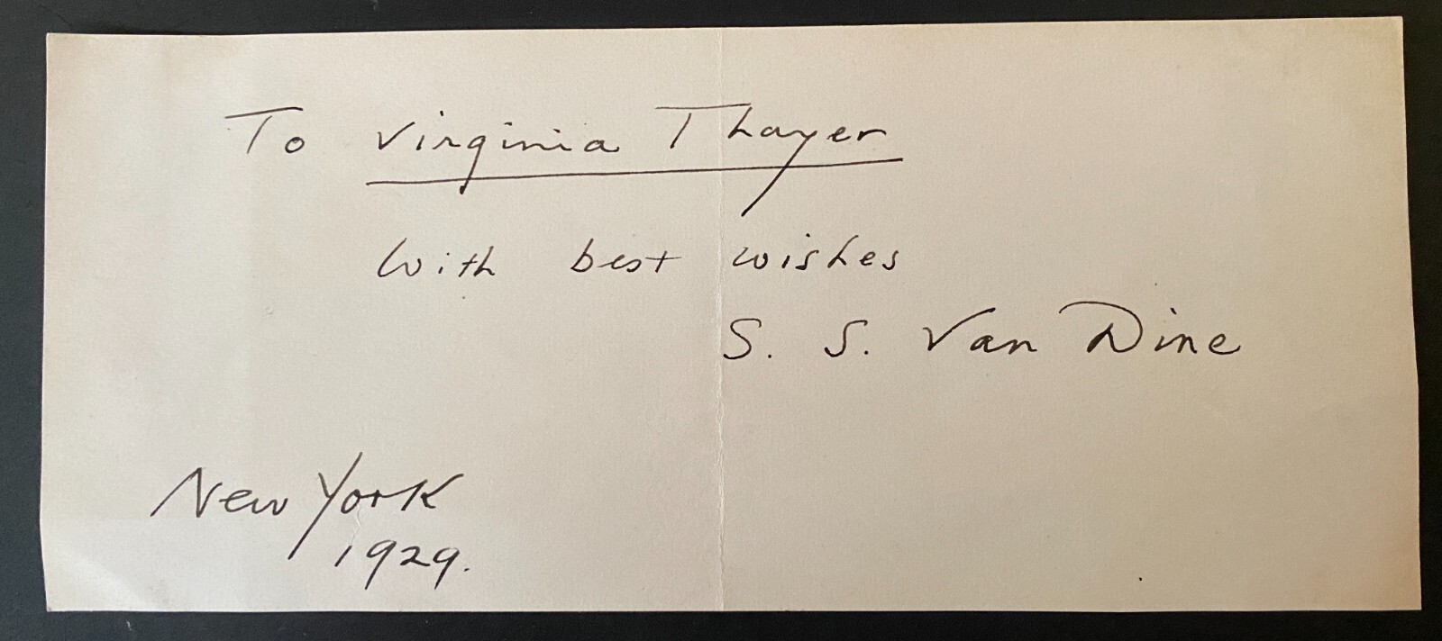 Famous Author Autograph - Detective Novels - Super Rare | eBay