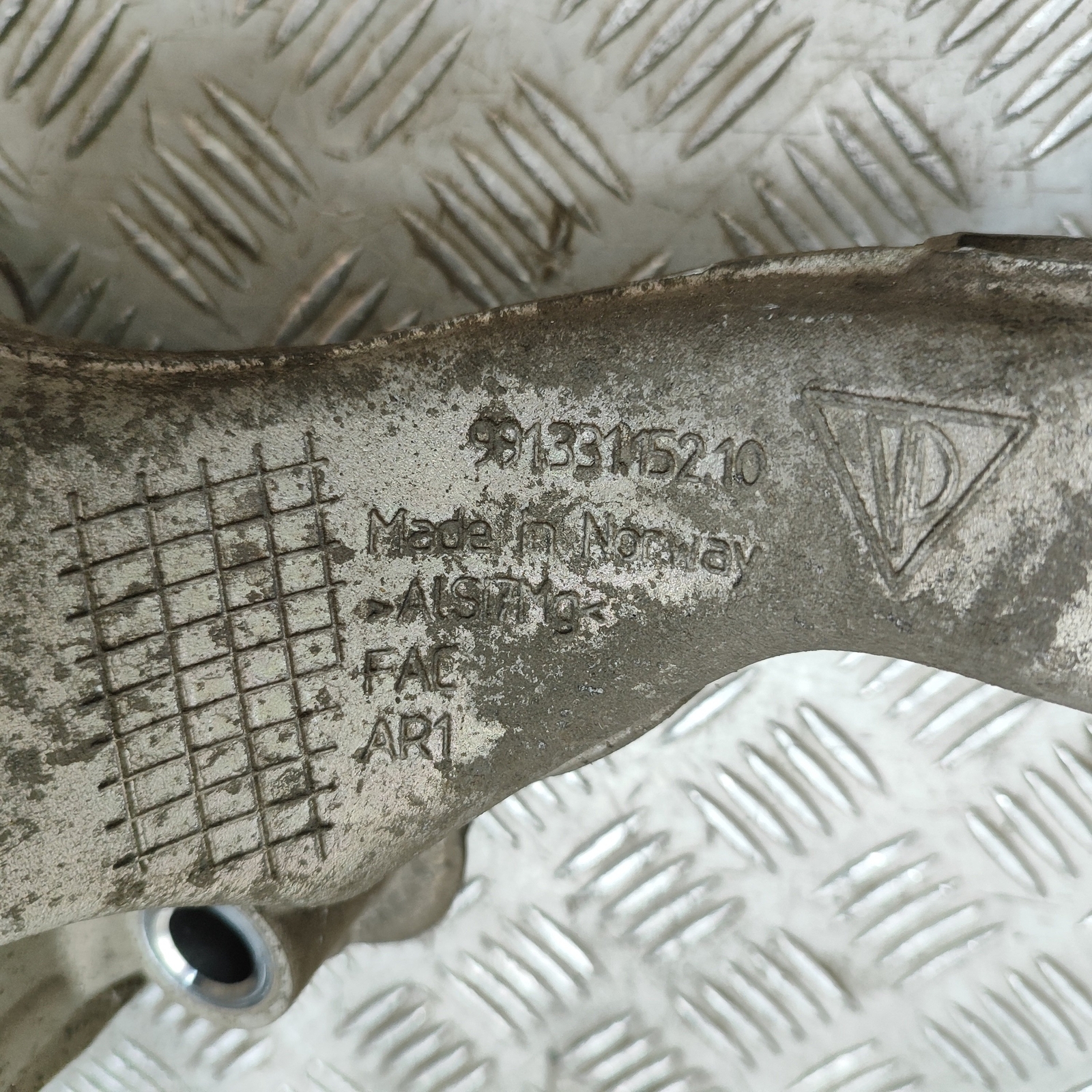 PORSCHE 911 991 Rear Subframe 9P1505105B 3.0 Petrol 309kw 2017 24840433 ...