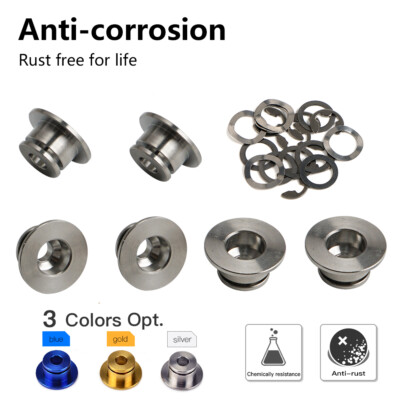 Floating Front Barke Disc Bobbins & Circlips Set Fit Honda CBR300/500 ...