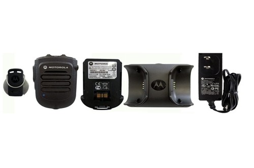 RLN6554 RLN6554A Motorola Solutions Wireless Remote Speaker Mic Kit ...