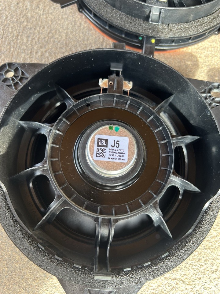 TOYOTA PRIUS AUDIO SOUND SYSTEM SET AMP AMPLIFIER MODULE JBL SPEAKERS ...