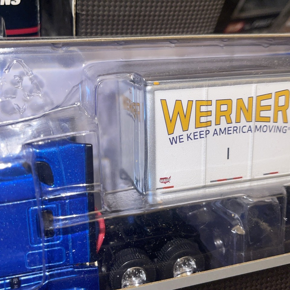 DCP by First Gear 1/64 Werner Power Link Freightliner Tractor/Trailer ...