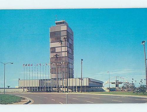 Pre-1980 AIRPORT SCENE Los Angeles California CA o/19 AF1344 | eBay