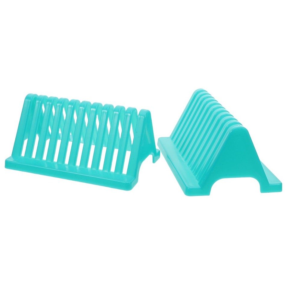 2pcs Glass Slide Drying Rack: Lab Glass Slide Storage Rack - Microscope ...