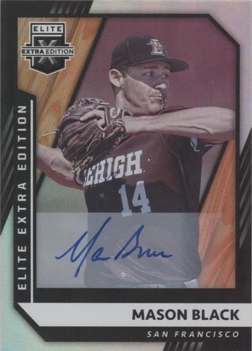 2021 Panini Elite Extra Edition - Mason Black #85 Signatures (AU, RC ...