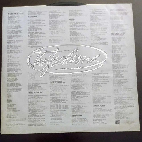 The Jackson's ( Destiny) LP Vinyl, Good Condition | eBay