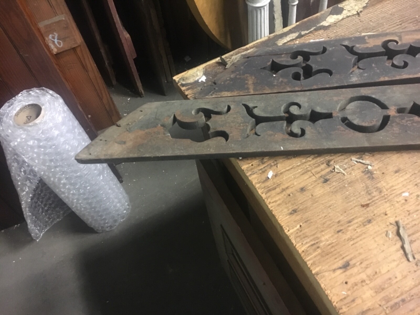 c1870-80 Victorian gingerbread fretwork molding delicate scrollwork ...