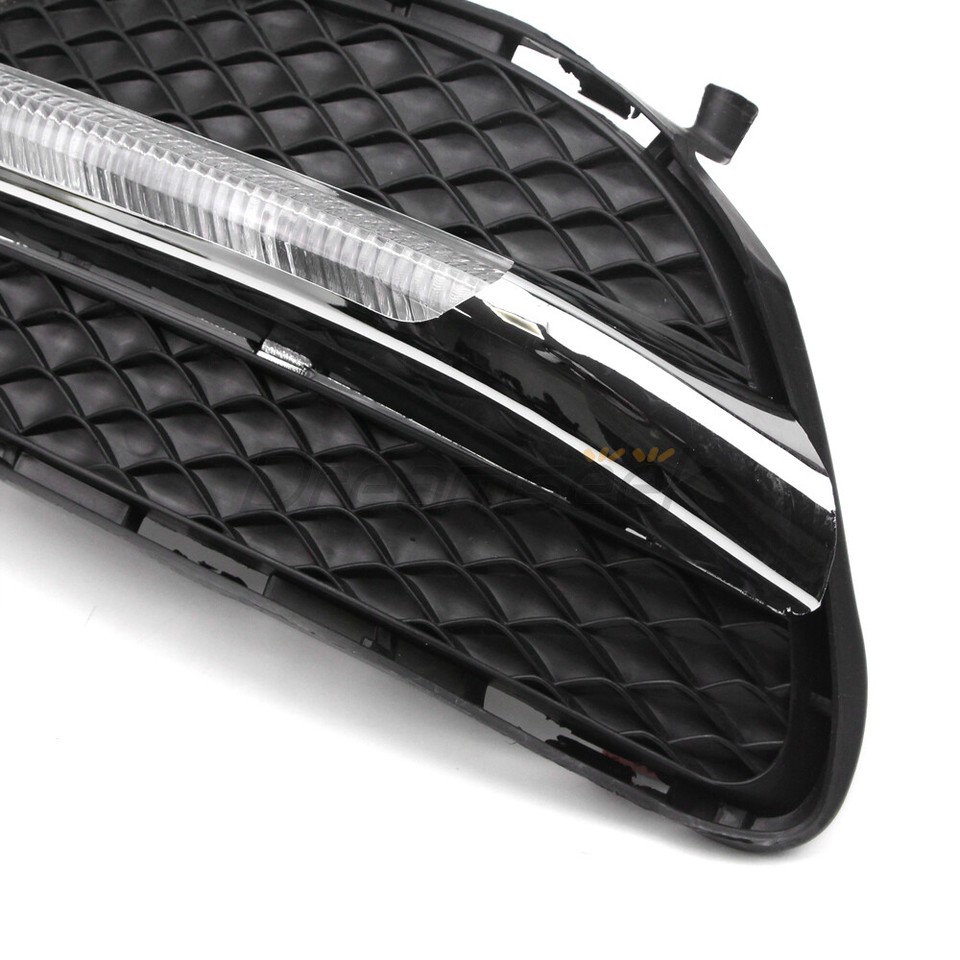 LED Day Running Light For Mercedes-Benz E-Class W212 14-16 Daylight DRL ...