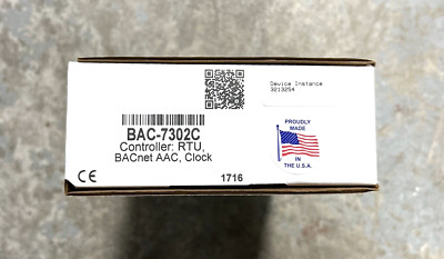 KMC BAC-7302C CONTROLLER: RTU, BACNET AAC, CLOCK | eBay