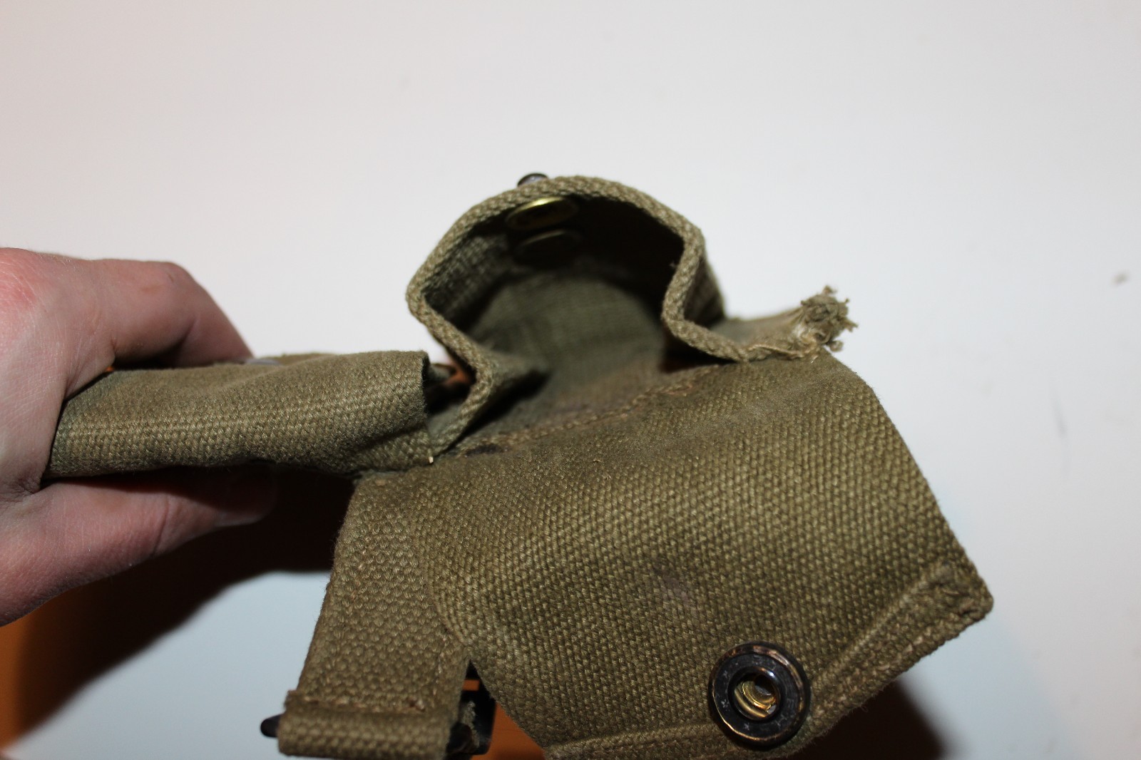 ENFIELD RIFLE .303 AMMO CANVAS POUCH and Oiler #W42 | eBay