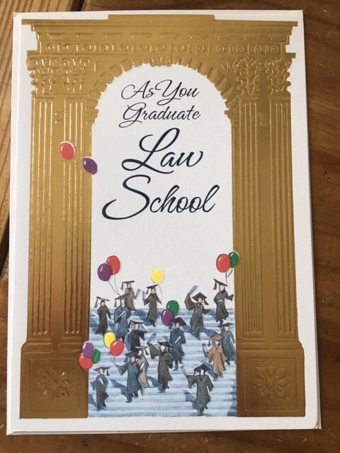 Law School Graduation Cards Congratulations On Your Graduation From