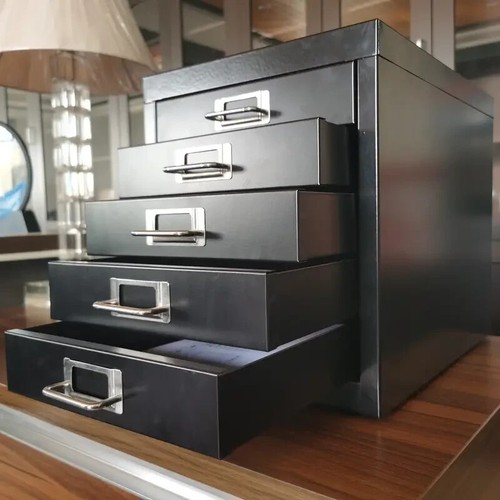 Generic~5 Drawer Steel Desktop Multidrawer Storage Organizer Cabinet ...