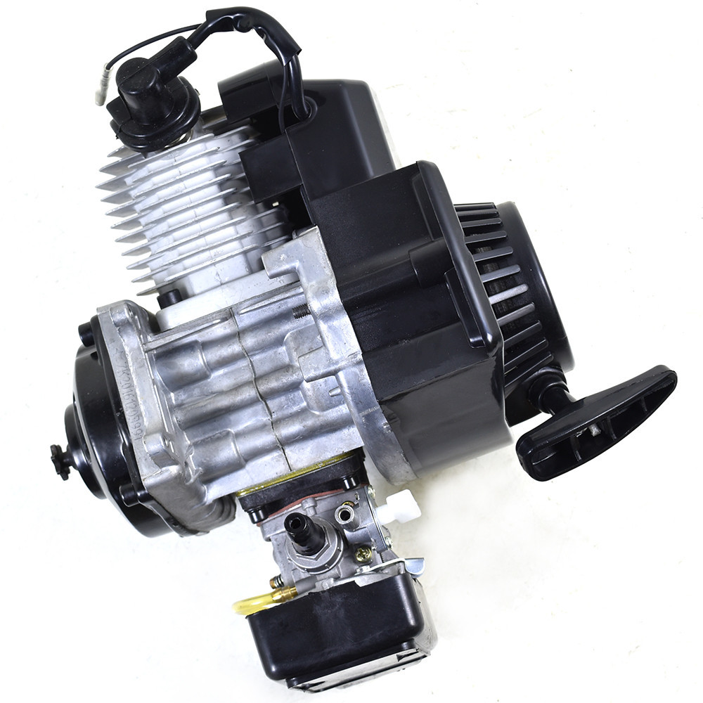 49cc 2 Stroke 50CC Engine Motor Pull Start for Pocket Mini Dirt Bike ...