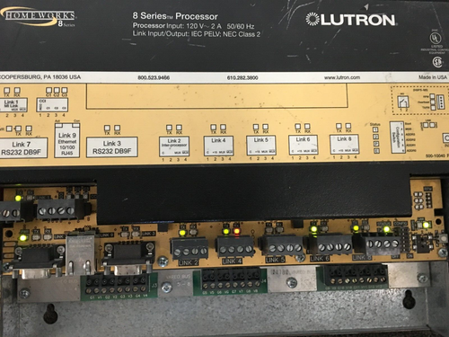 Lutron Homeworks Illumination Processor H8P5-H48-120 | eBay