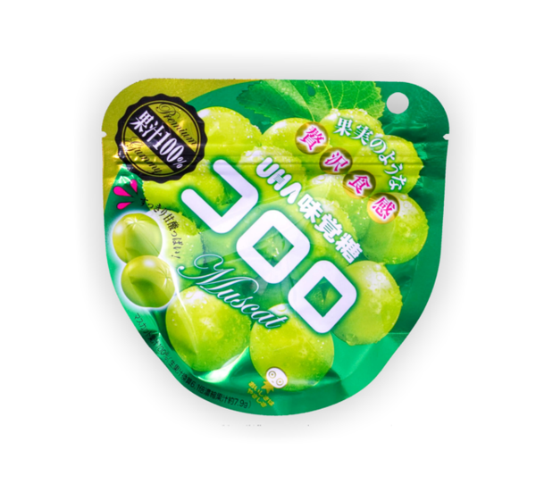 Japan UHA Cororo Fruit Juice Gummy Muscat GUMMI 40g Sweets Snacks Candy ...