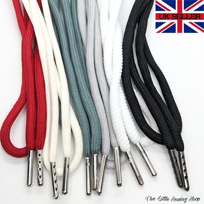 1 x Hood lace Drawstring /Hoodie String with Metal Ends, 130cm Long ...