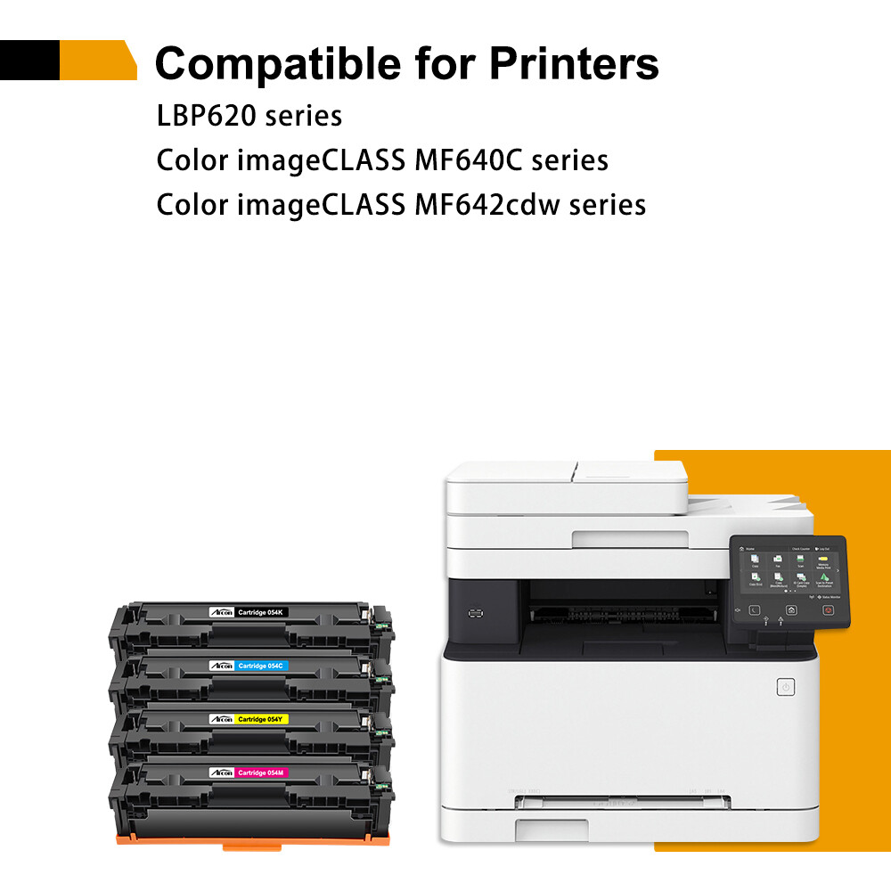 For Canon Cartridge 054 Toner Set ImageClass MF644Cdw MF641Cw MF642Cdw ...