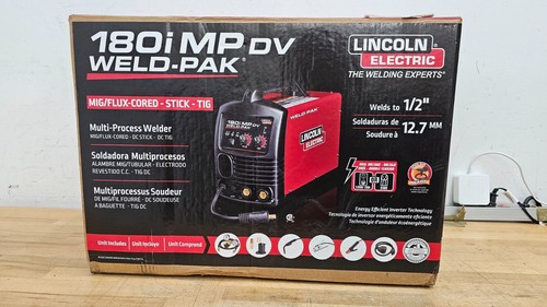 Lincoln Electric 180i MP DV Weld-Pak Mig/Flux-Cored - Stick - Tig NEW ...