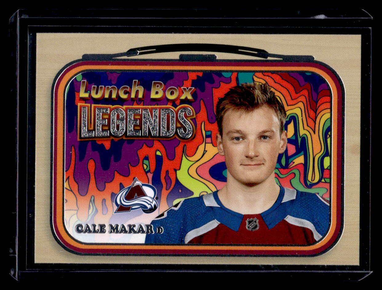 2022 UD Series 2 Lunch Box Legends Cale Makar #LB-11 Colorado Avalanche ...