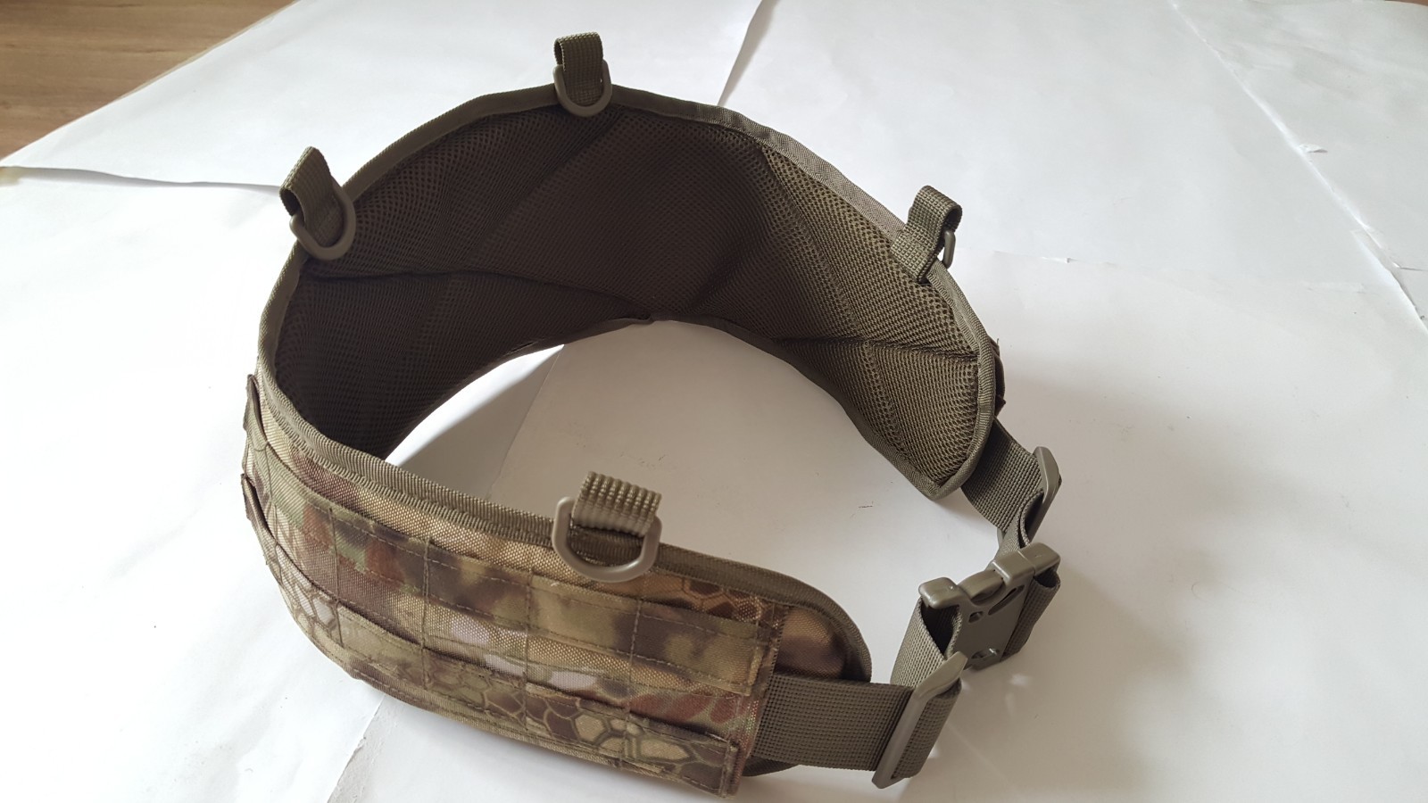 Frag Belt Padded Load Bearing belt Tactical Military MOLLE Battle Belt ...