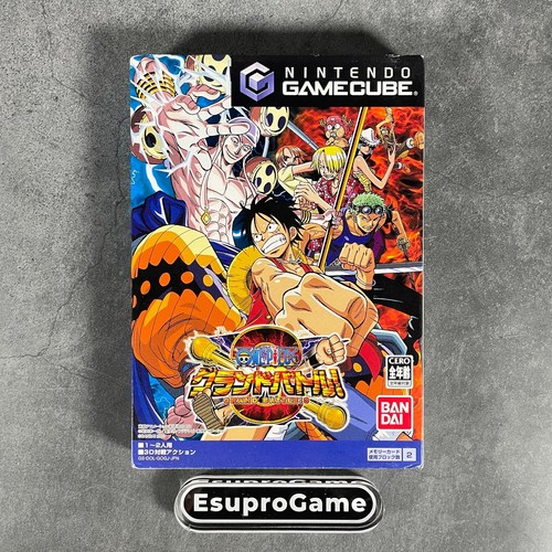 NGC Nintendo GameCube One Piece Grand Battle! 3 Japanese Bandai BOX CIB ...