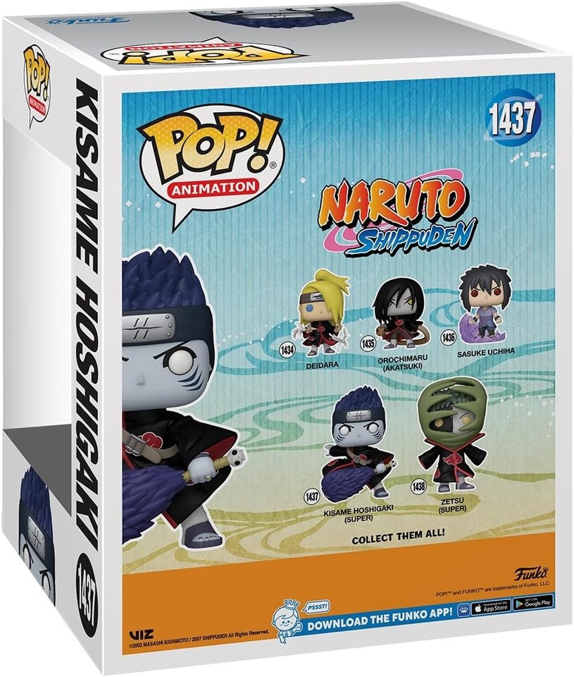 Funko POP! Super: Naruto - Kisame Hoshigaki - Collectable Vinyl Figure ...