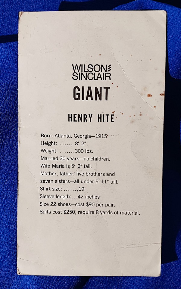 VINTAGE Wilson's Certified Meats Promotional B&W Photo Henry Hite ...