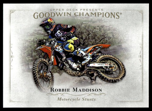 2016 Goodwin Champions 65 Robbie Maddison Motorcycle Stunts Card | eBay