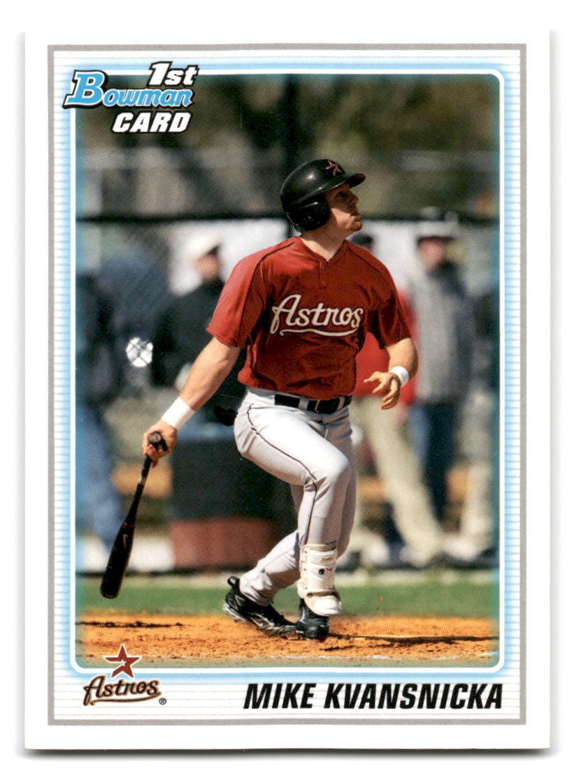2010 Bowman Draft Picks & Prospects - Draft Picks Mike Kvasnicka # ...