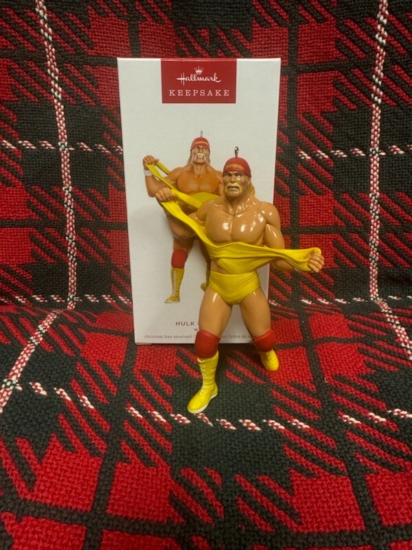 2024 Hallmark HULK HOGAN WWE Keepsake Ornament *NIB* FREE SHIPPING IN ...