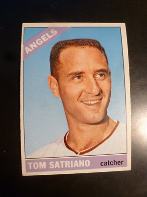 1966 Topps Tom Satriano #376 VG/EX, California Angels | eBay