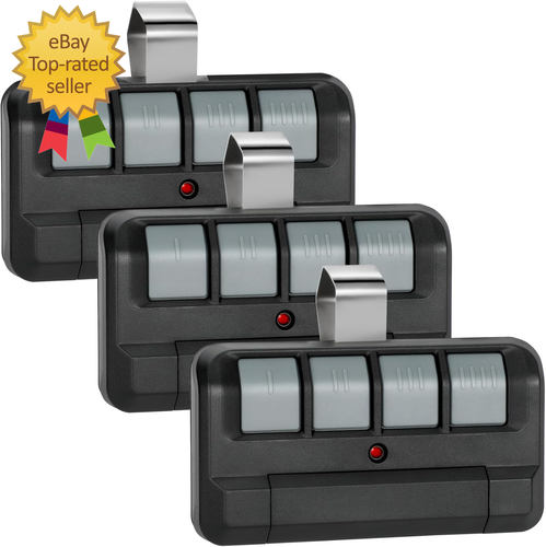 894LT 4-Button Garage Door Opener Learning Remote Control for ...
