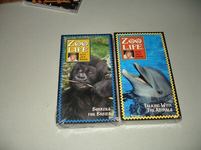 2 Zoo Life With Jack Hanna VHS Tapes, 2006, Brand New, Sealed | eBay