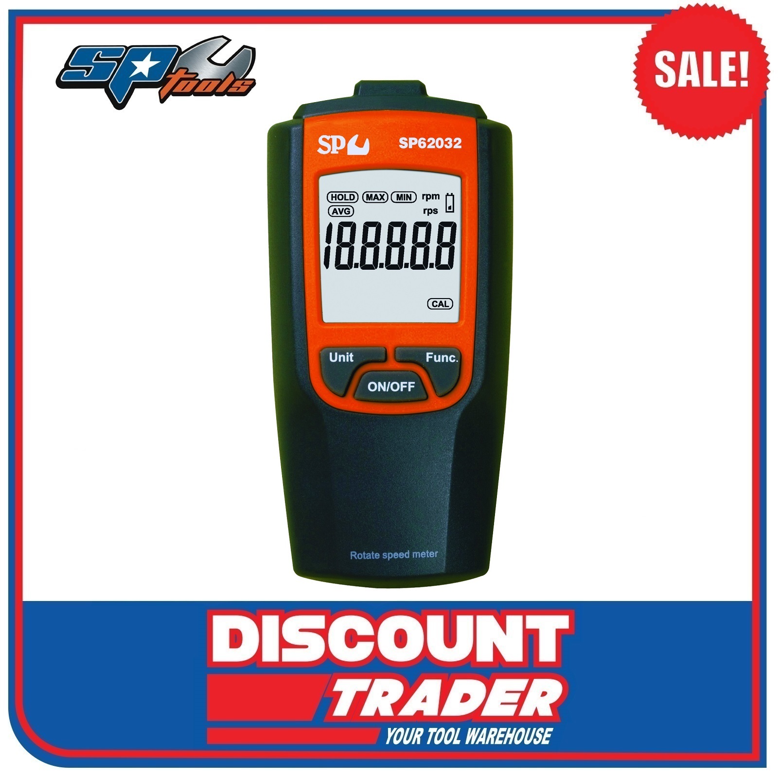 SP Tools Non-Contact Digital Tachometer - SP62032 | eBay Australia