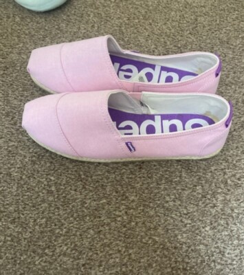 Women’s Pink Superdry Canvas Pumps Size 6 Brand New | eBay UK